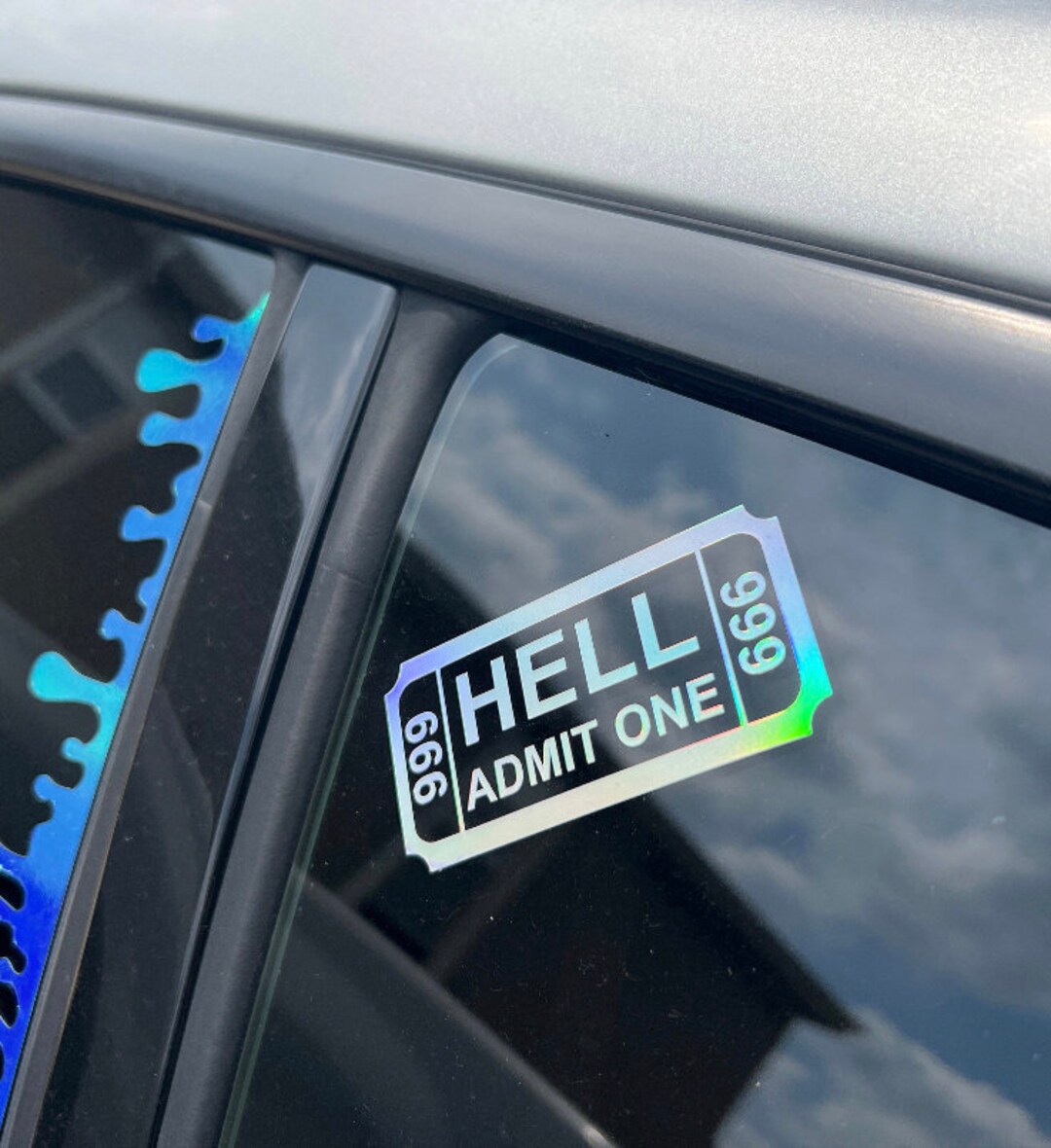 Ticket to Hell Decal /glow in Dark - Etsy