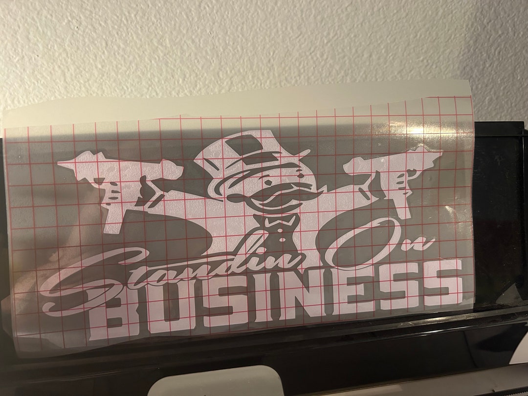 2 Pack Standing on Business Decal - Etsy