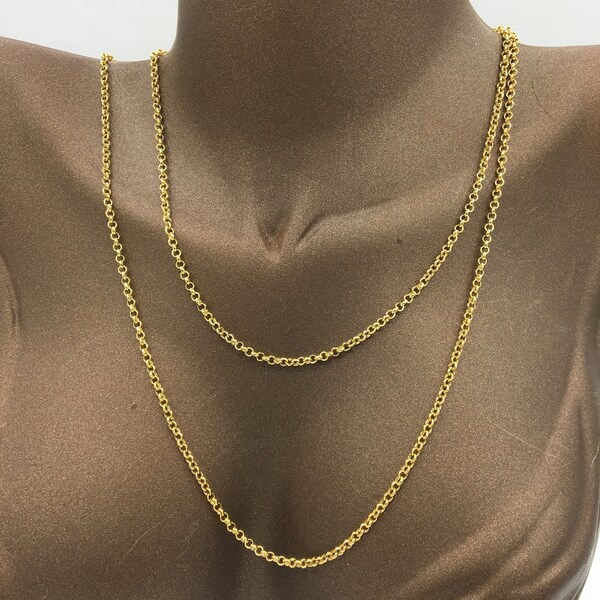 Gold Plated Chain - Etsy