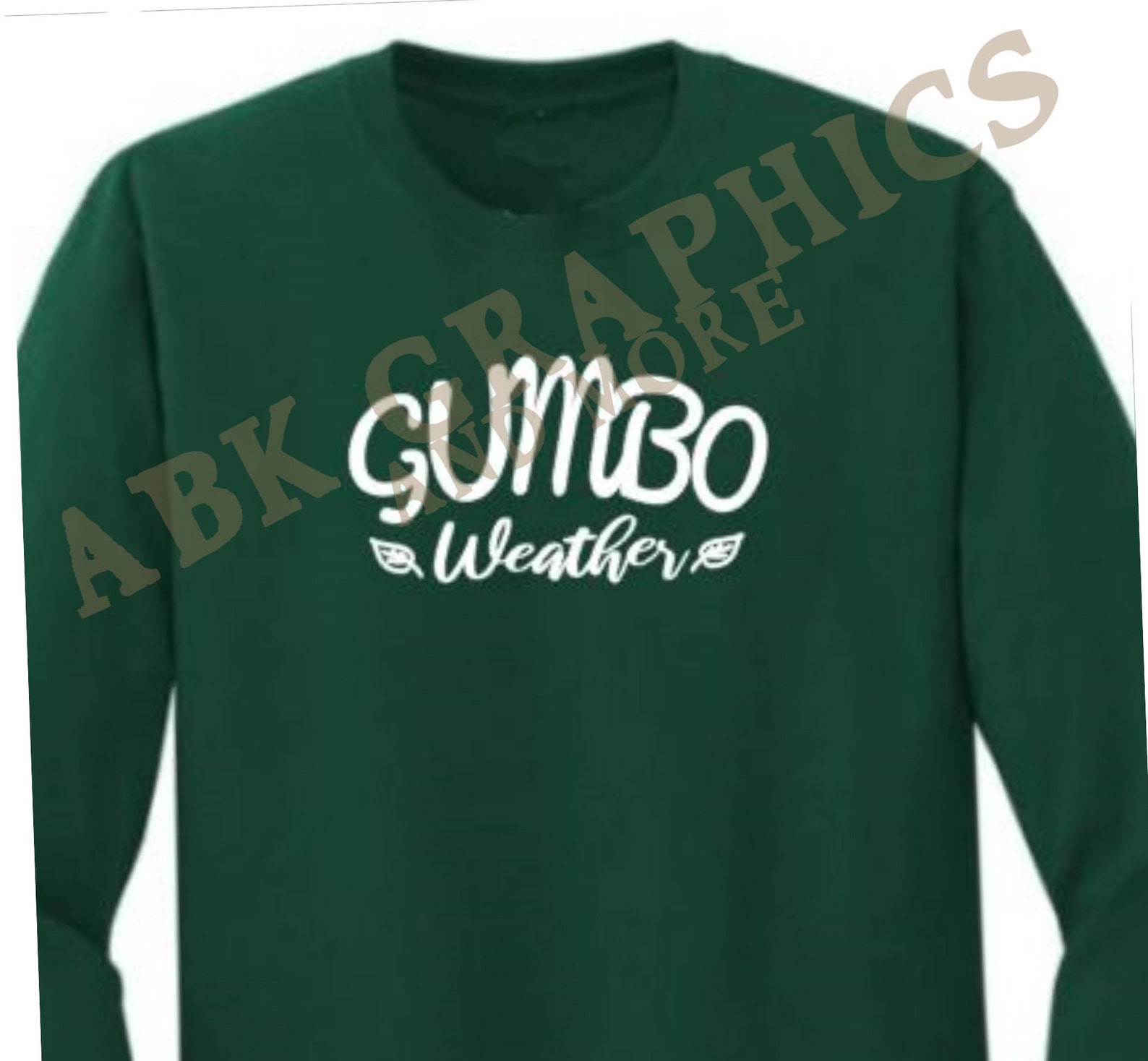 Gumbo Weather Shirt Long Sleeve 4 Design Choices Fall - Etsy