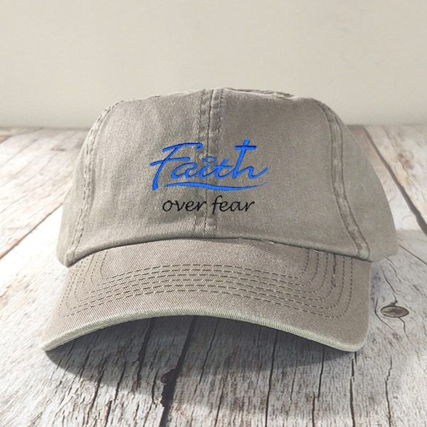 Faith Over Fear Hat - Etsy