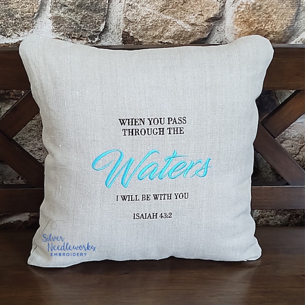 Inspirational Pillow - Etsy