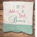 Personalized Baby Quilt for Girls, Christian Baby Quilt, Custom ...