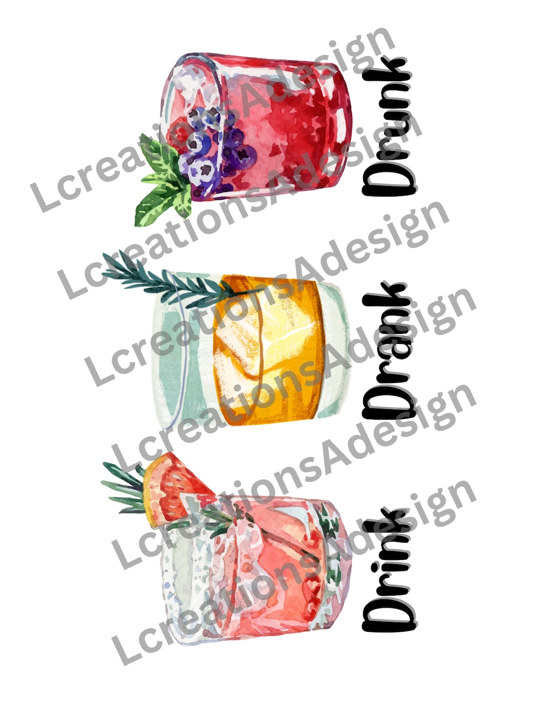 Drink Drank Drunk Svg Png - Etsy