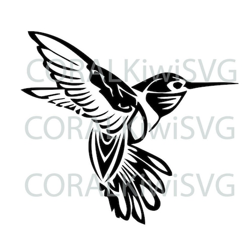 Hummingbird SVG Cricut Cut File Machine Cut Cricut - Etsy