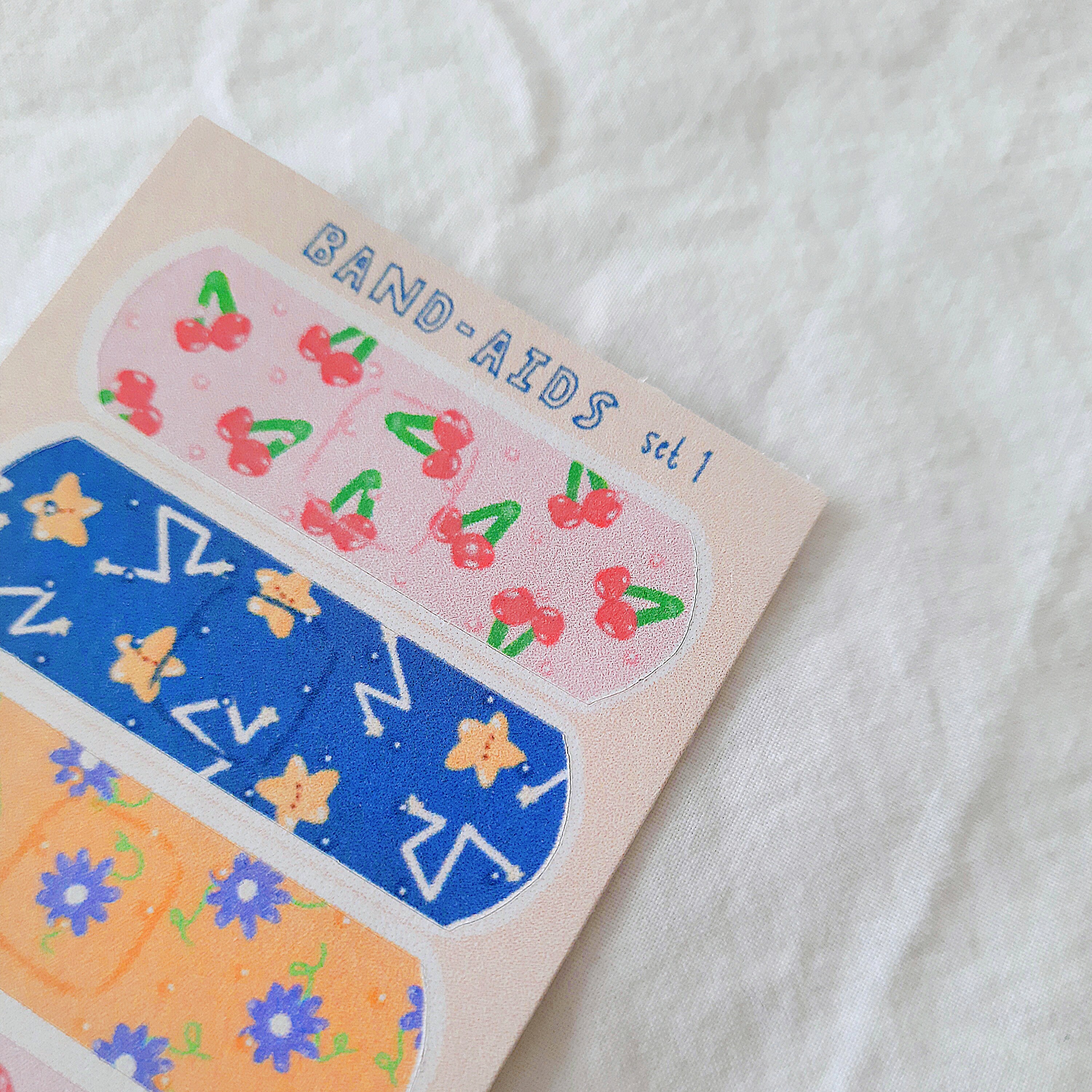 Band-aid Sticker Sheet style 1 - Etsy