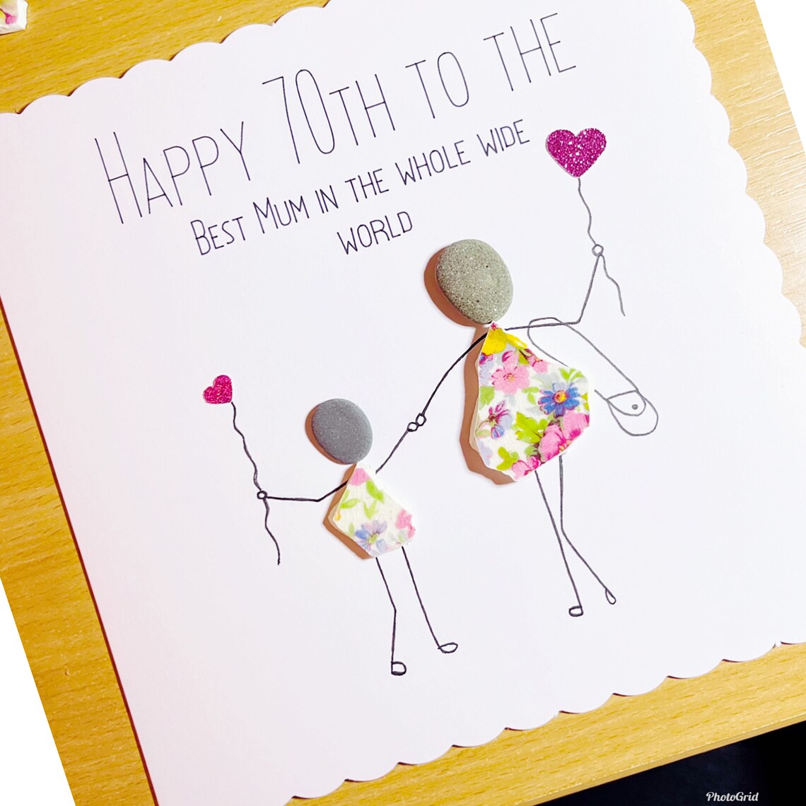 70th Mum, Mummy, Mother, Mom, Mam Personalised Card Mother’s Day - Etsy UK