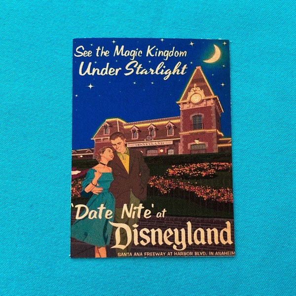 Disneyland Date Nite Poster - Etsy