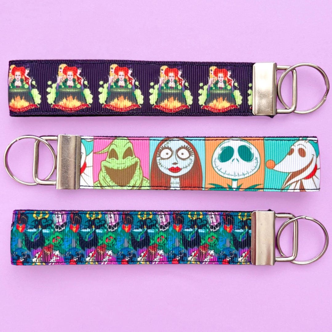 Disney Halloween Movie Key Fobs | Disney Accessory | Hocus Pocus ...