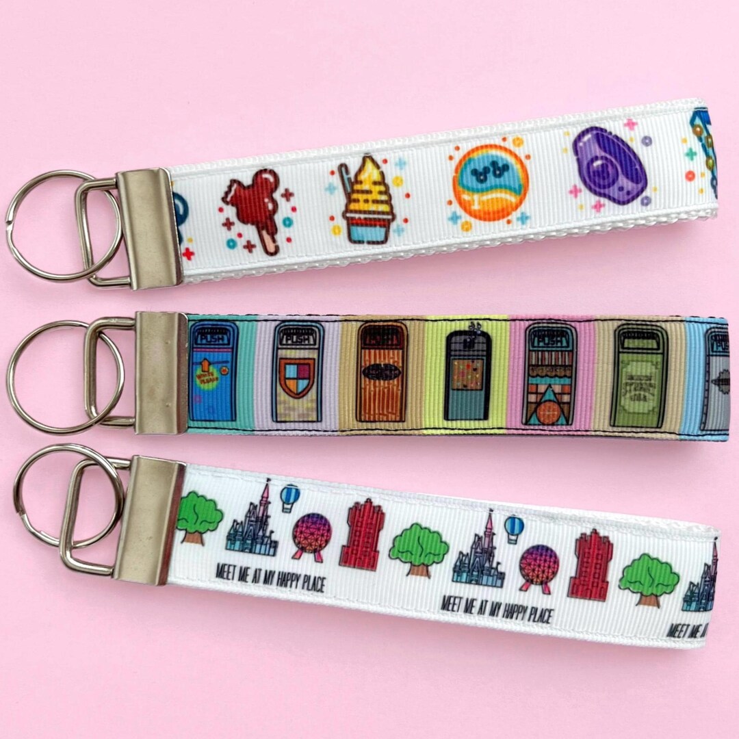 Disney World Key Fobs | Disney Accessory | Magic Kingdom | Epcot ...