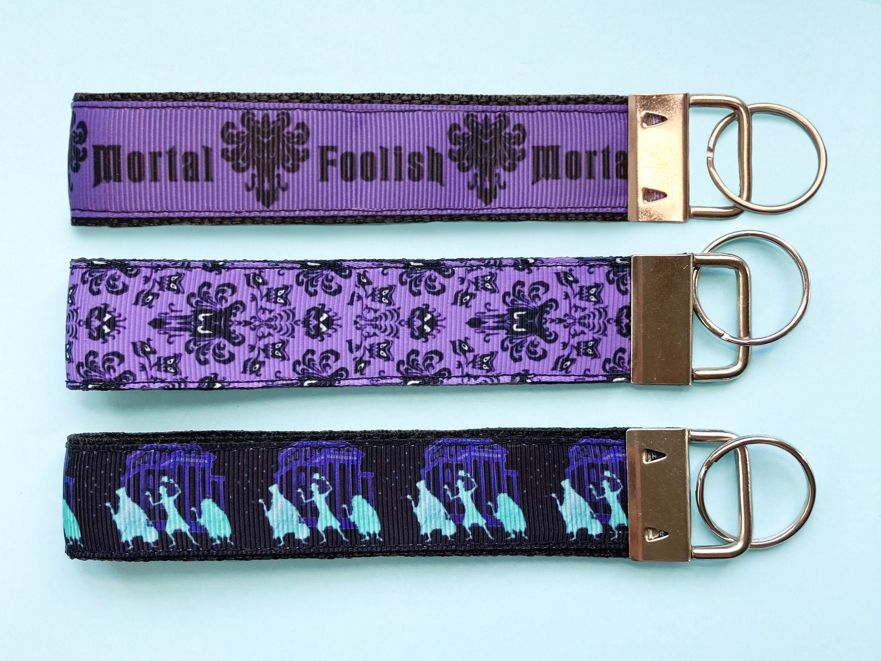 Haunted Mansion Key Fobs Disney Accessory Hitchhiking - Etsy