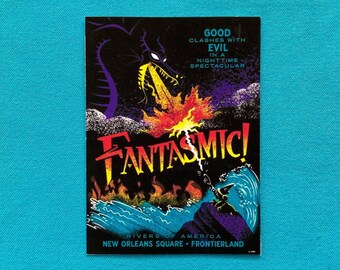 Fantasmic Poster - Etsy