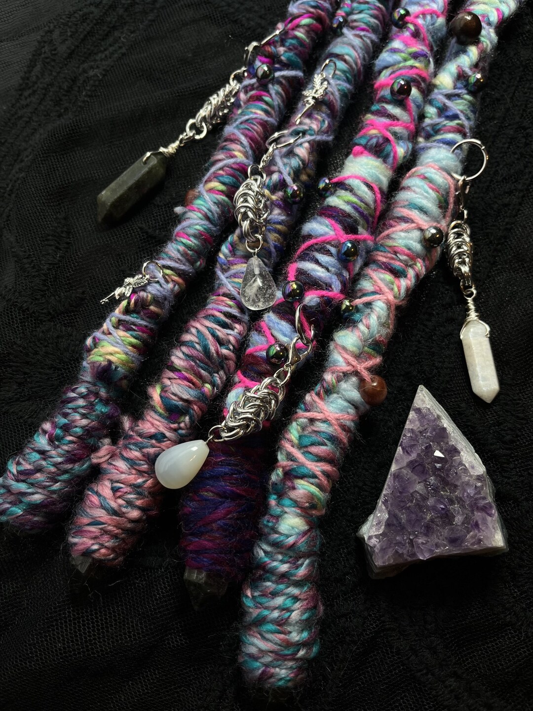 Dreadlock Hair Wrap, Dreadlock Decoration, Hair Wrap, Dreadlock Jewelry ...