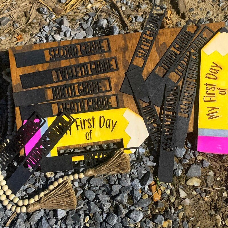 School Photo Props - Etsy