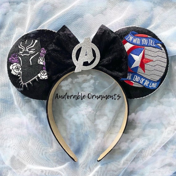 Marvel Tribute Mickey Ears - Etsy