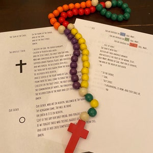 Rosary Activity Booklet: Joyful Mysteries Printable Coloring Page Sheet ...