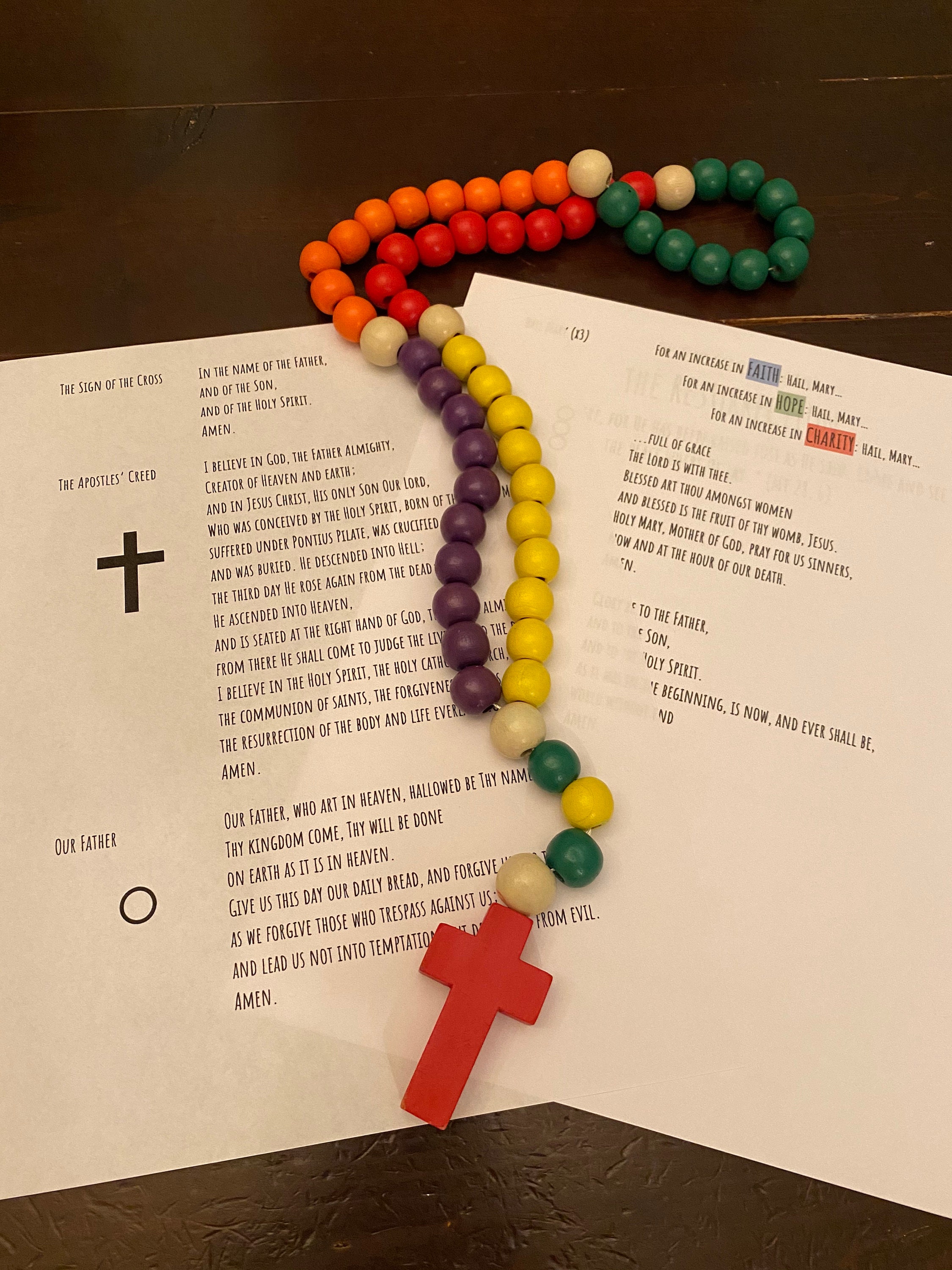 Rosary Activity Booklet: Joyful Mysteries Printable Coloring Page Sheet ...