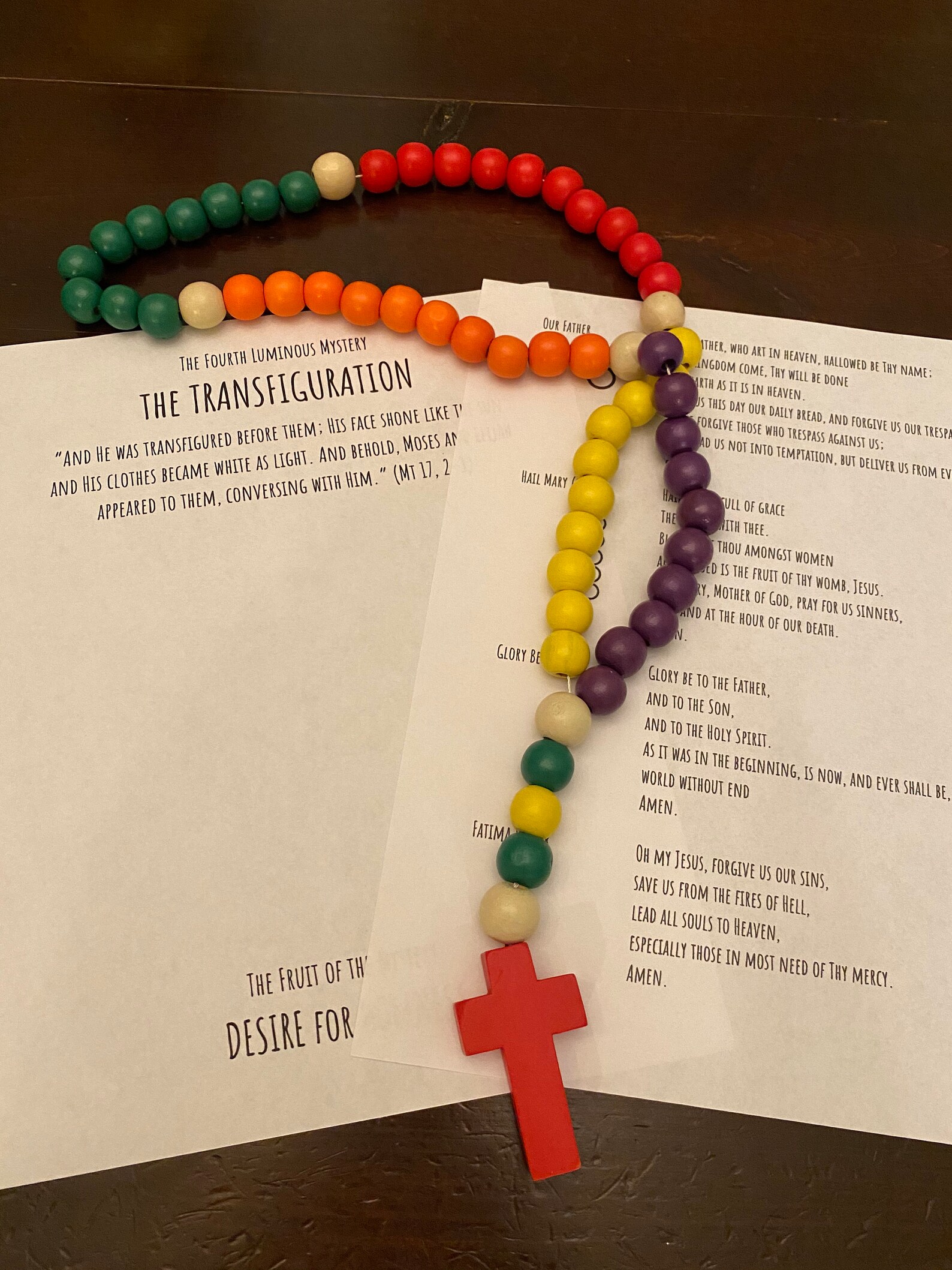 Rosary Activity Booklet: Luminous Mysteries Printable Coloring Page ...