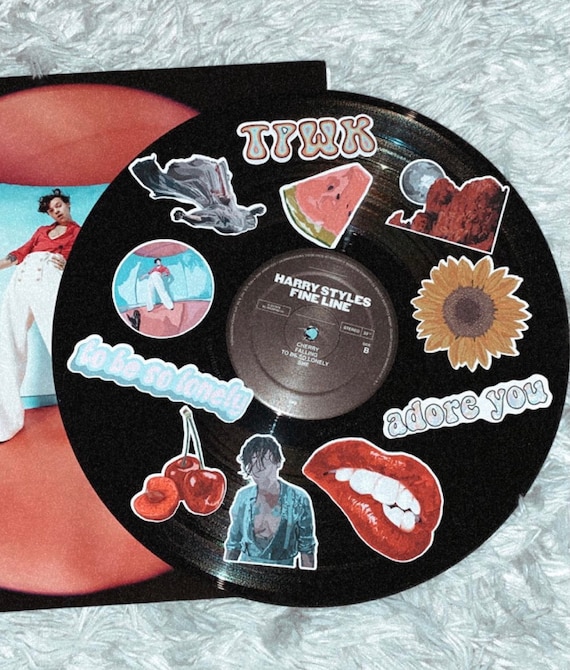 Harry Styles Fine Line Album Stickers | Etsy