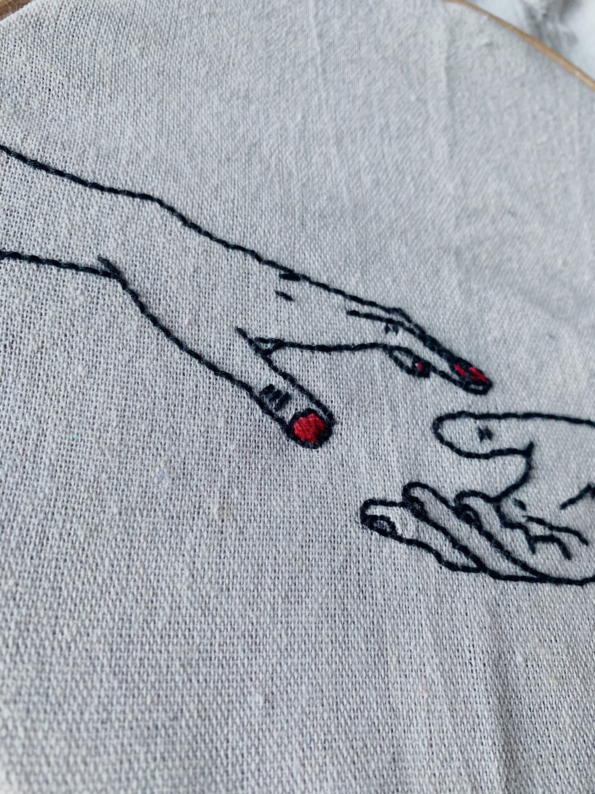 PDF Pattern Hands Embroidery DIY for Beginners Digital | Etsy