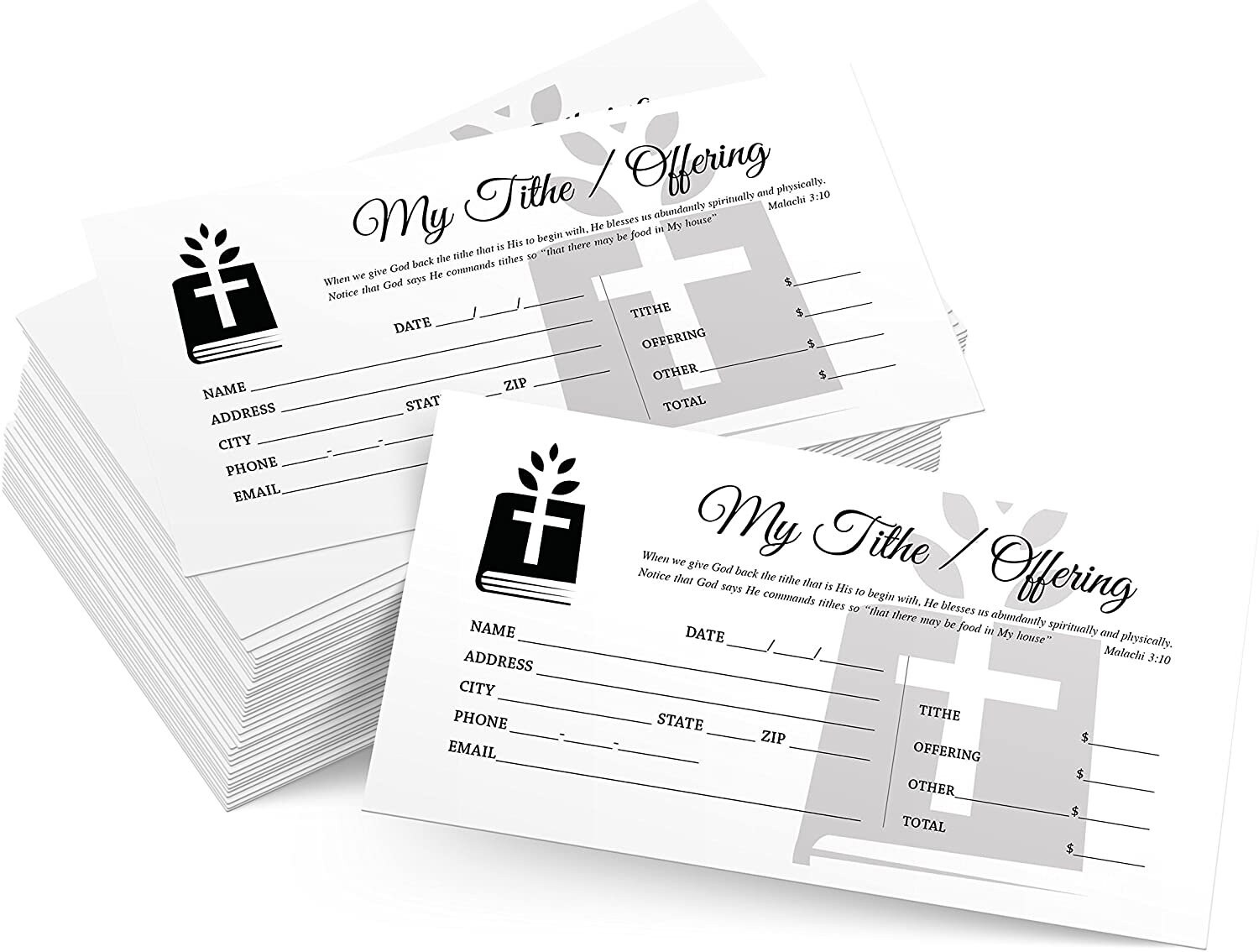 Church Offering Envelopes Printing
