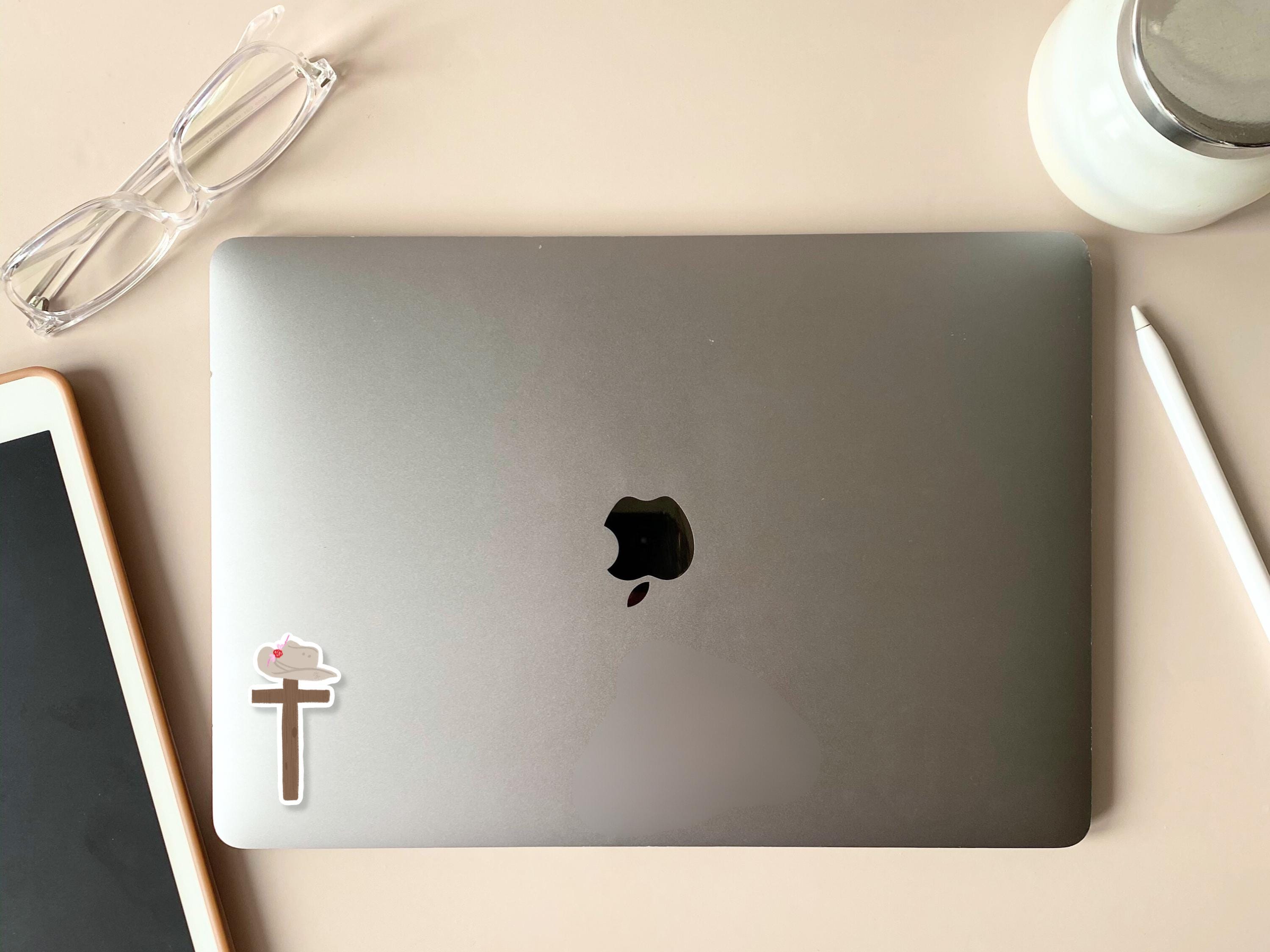 Cross & Cowboy Hat Sticker/cowgirl Sticker/cross Sticker/religion ...