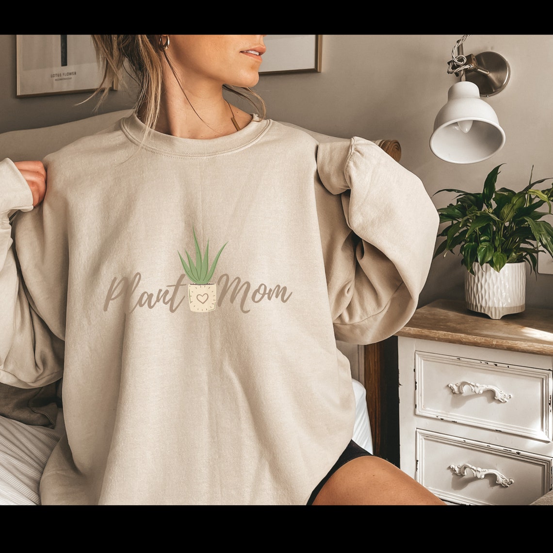 Plant Mom Sweatshirt, Plant Mom Shirt, Plant Lover Shirt, Mom Gift, Mom ...