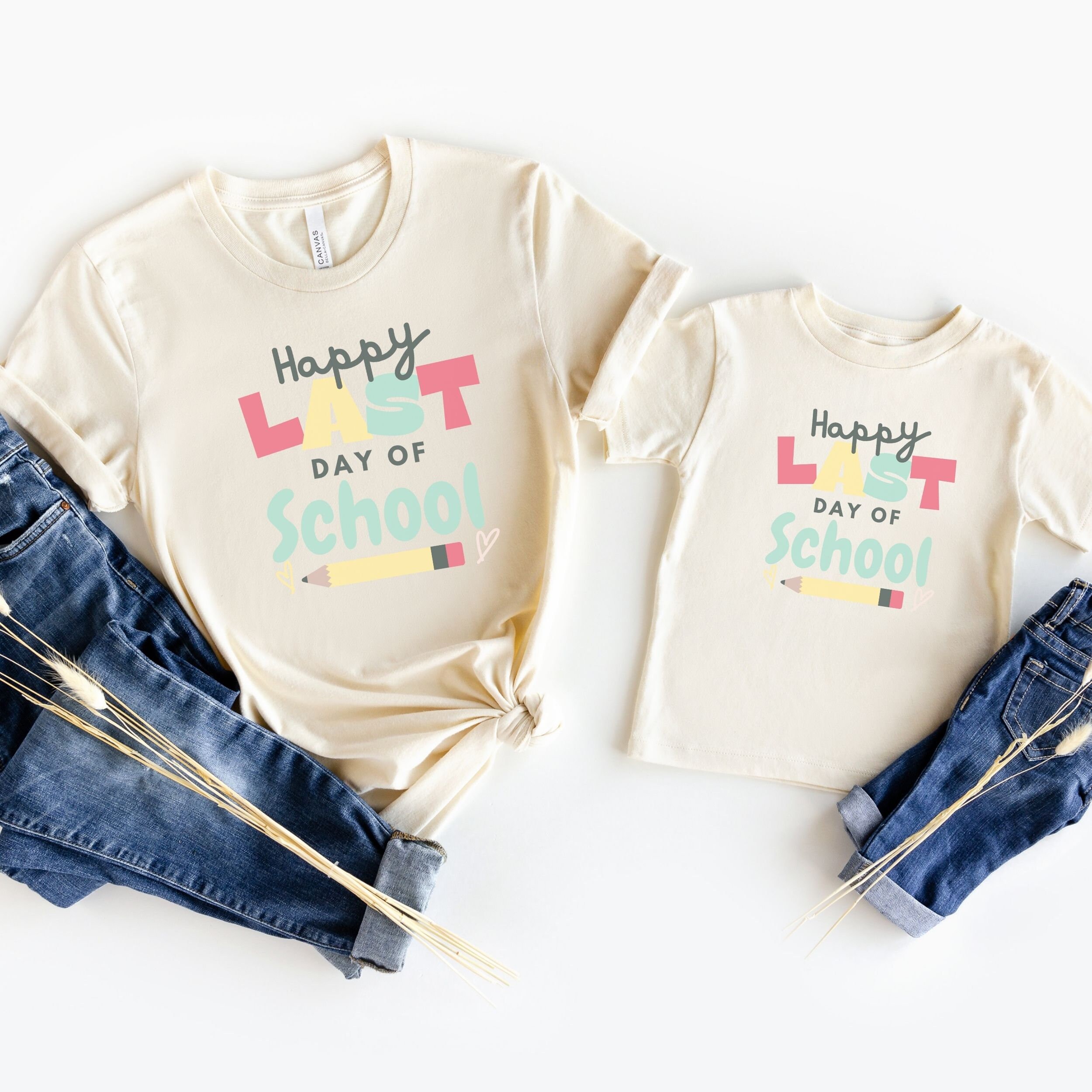 Happy Last Day of School Shirt, End of School Year, Graduation Shirt ...