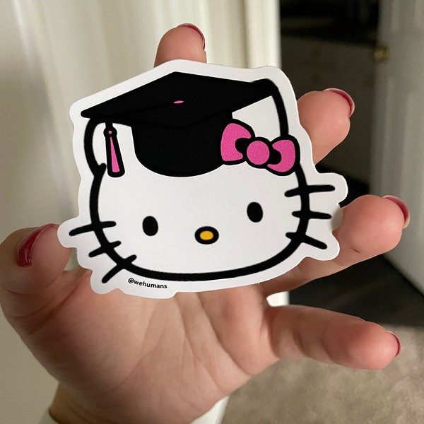 Kitty Graduation Png - Etsy