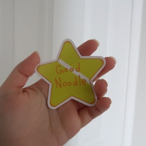 GOOD NOODLE Trendy Sponge Bob Meme Sticker Vinyl Waterproof Laptop ...