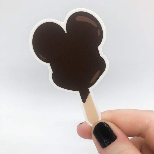 Mickey Ice Cream Bar Sticker - Etsy