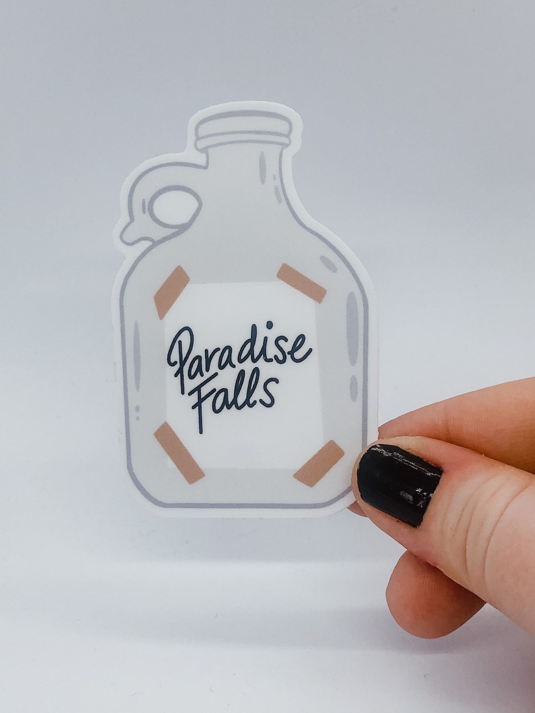 Pixar up Paradise Falls Jar Sticker - Etsy