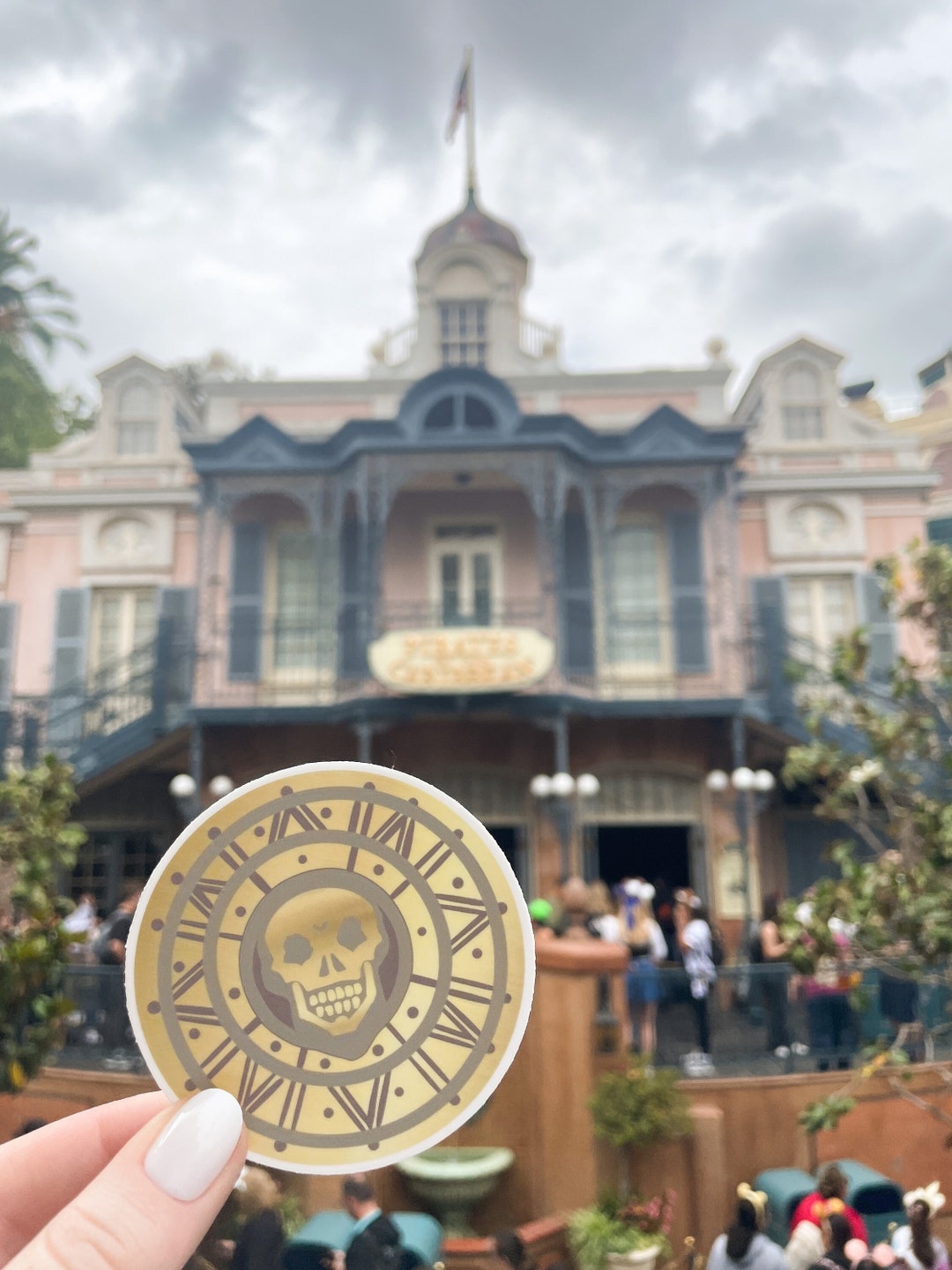 Pirates of the Caribbean Coin Medallion Sticker - Etsy