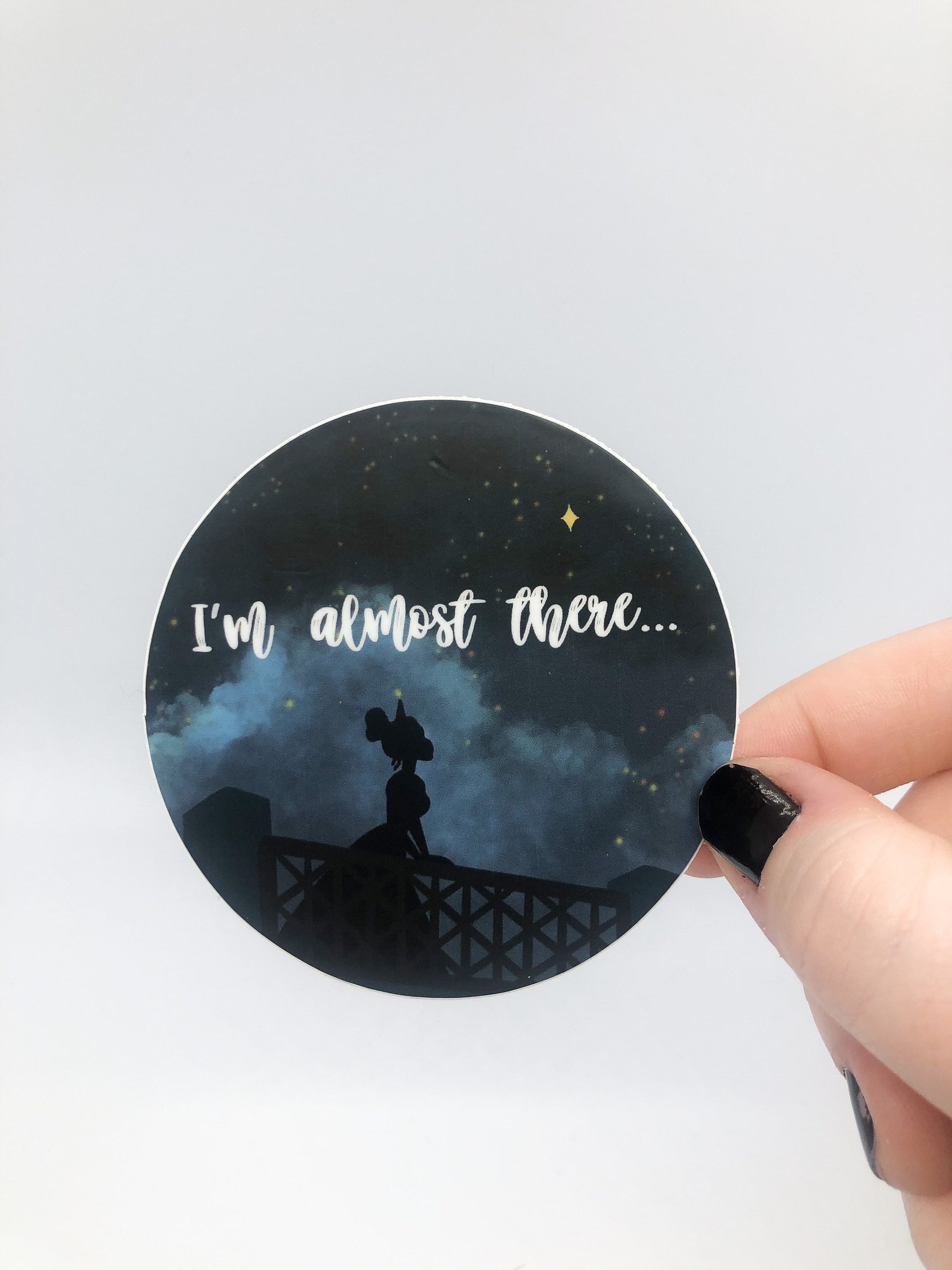 Im Almost There Sticker | Etsy