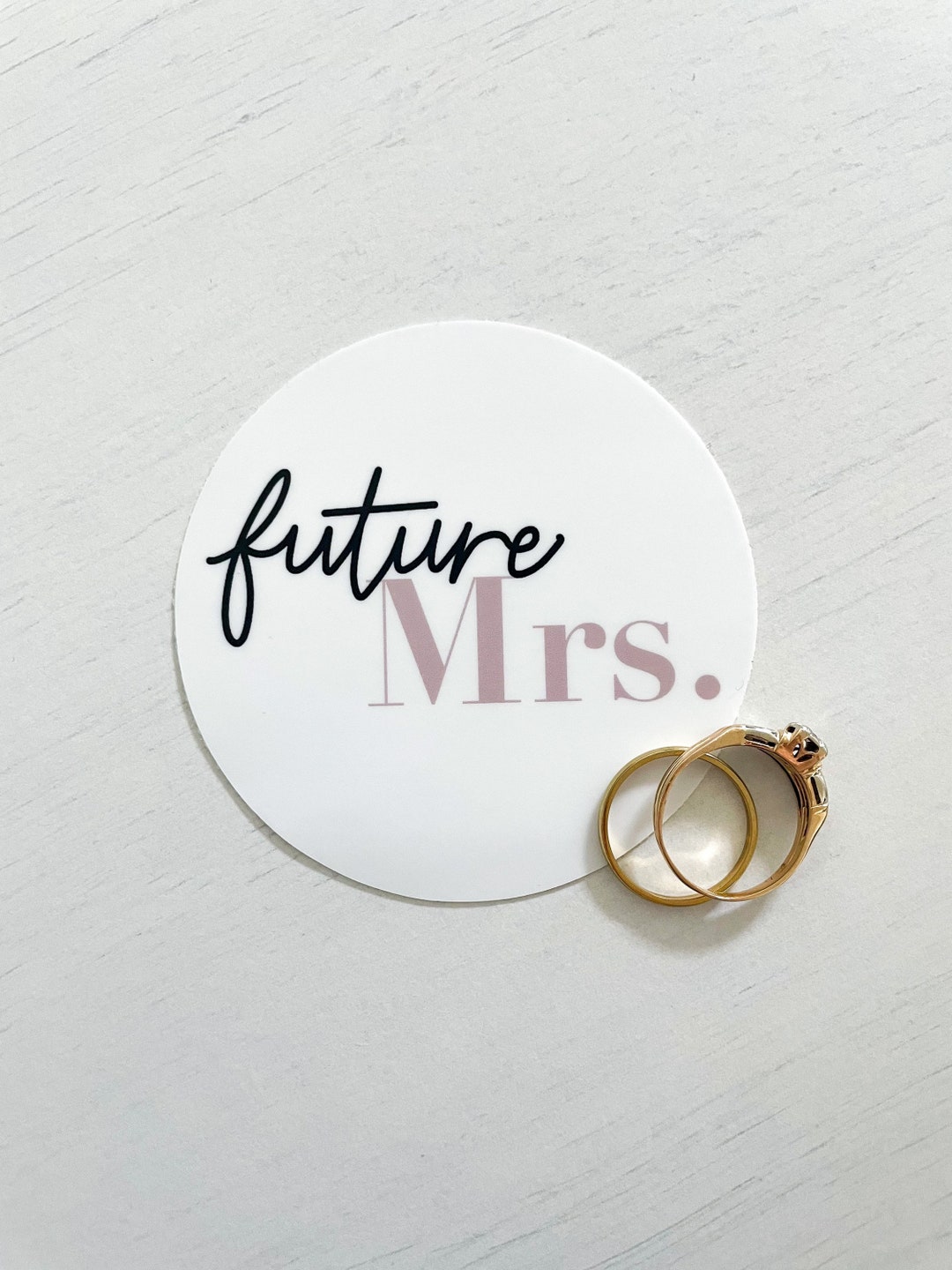 Future Mrs. - Bride Sticker - Etsy