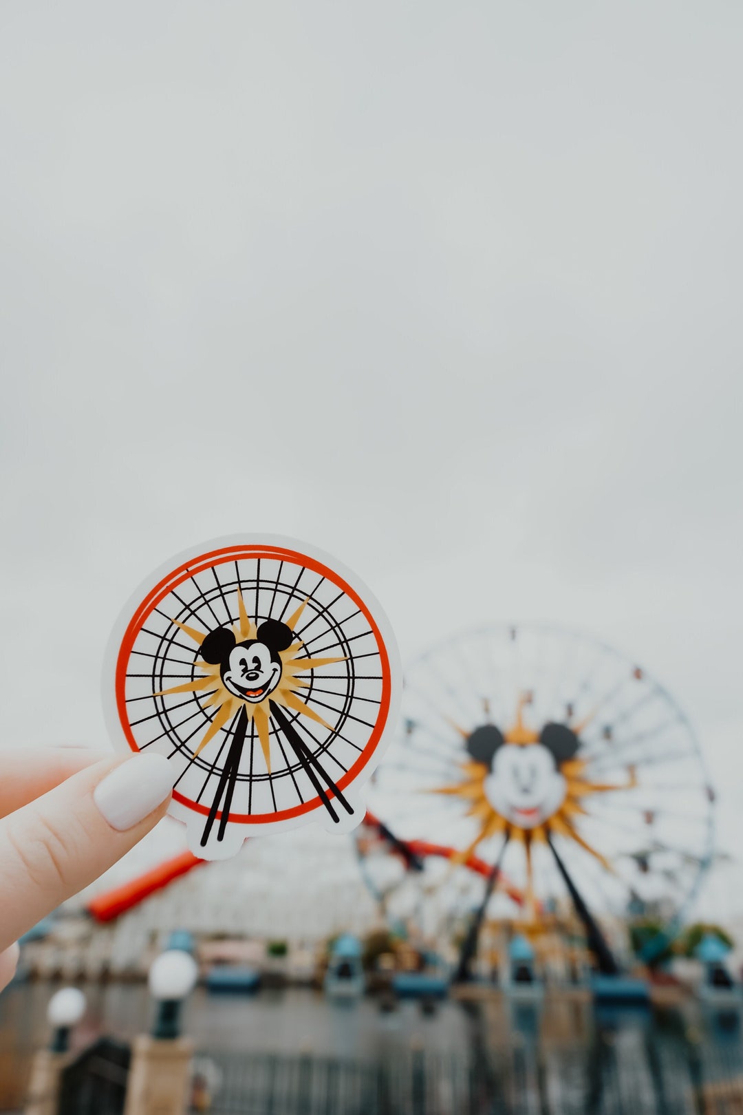 Mickey Ferris Wheel Pixar Pal-a-round California Adventure Disneyland ...