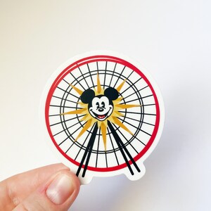 Mickey Ferris Wheel Pixar Pal-a-round California Adventure Disneyland ...