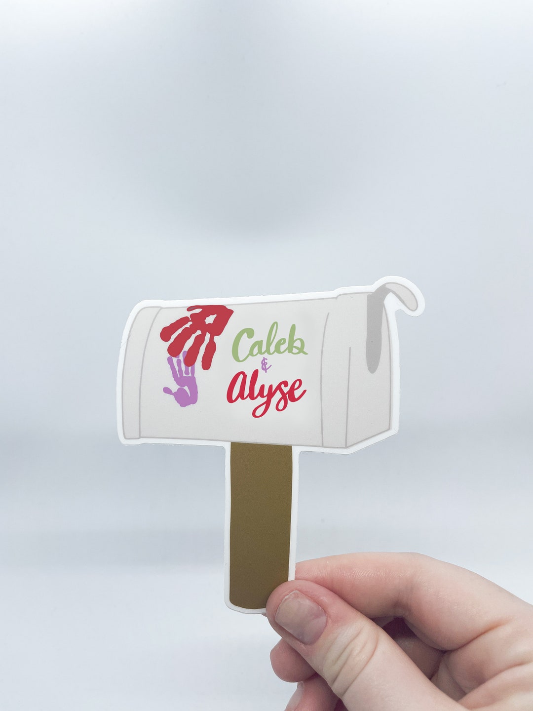 Customizable up Pixar Mailbox Sticker for Couples (pack of 4 Stickers ...