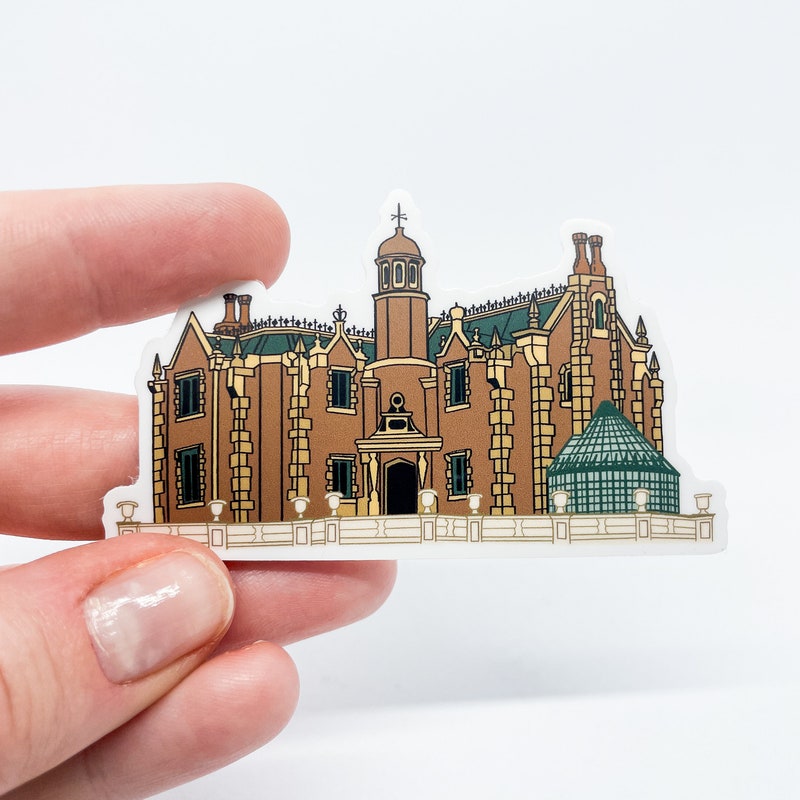Haunted Mansion Sticker - Etsy