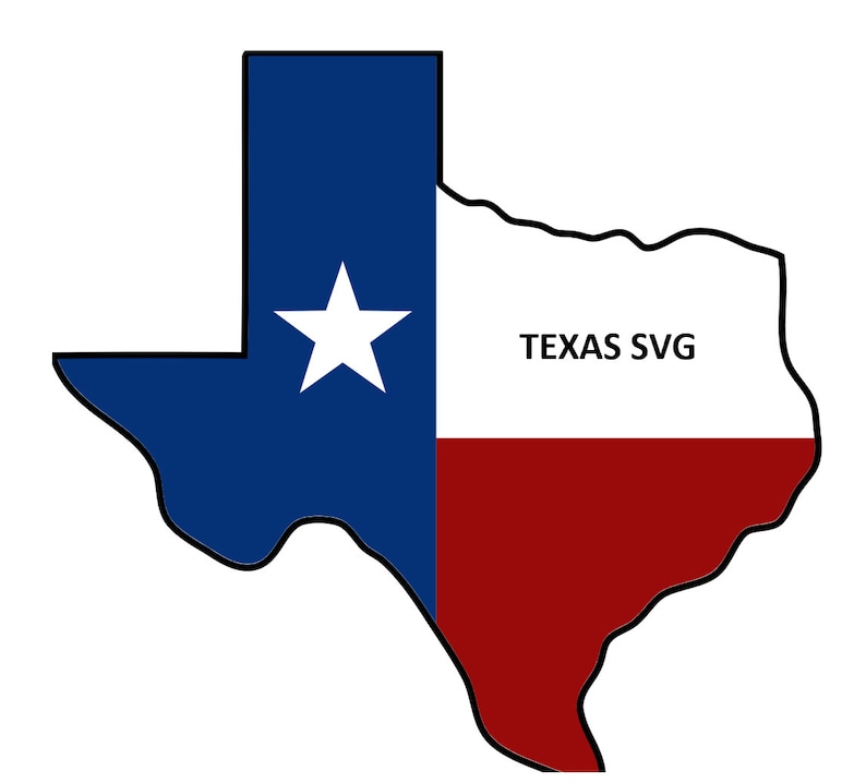 Texas Layered Svg - Etsy