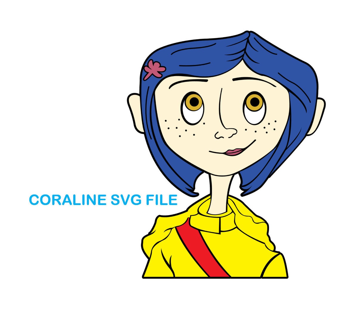 Coraline Svg File - Etsy