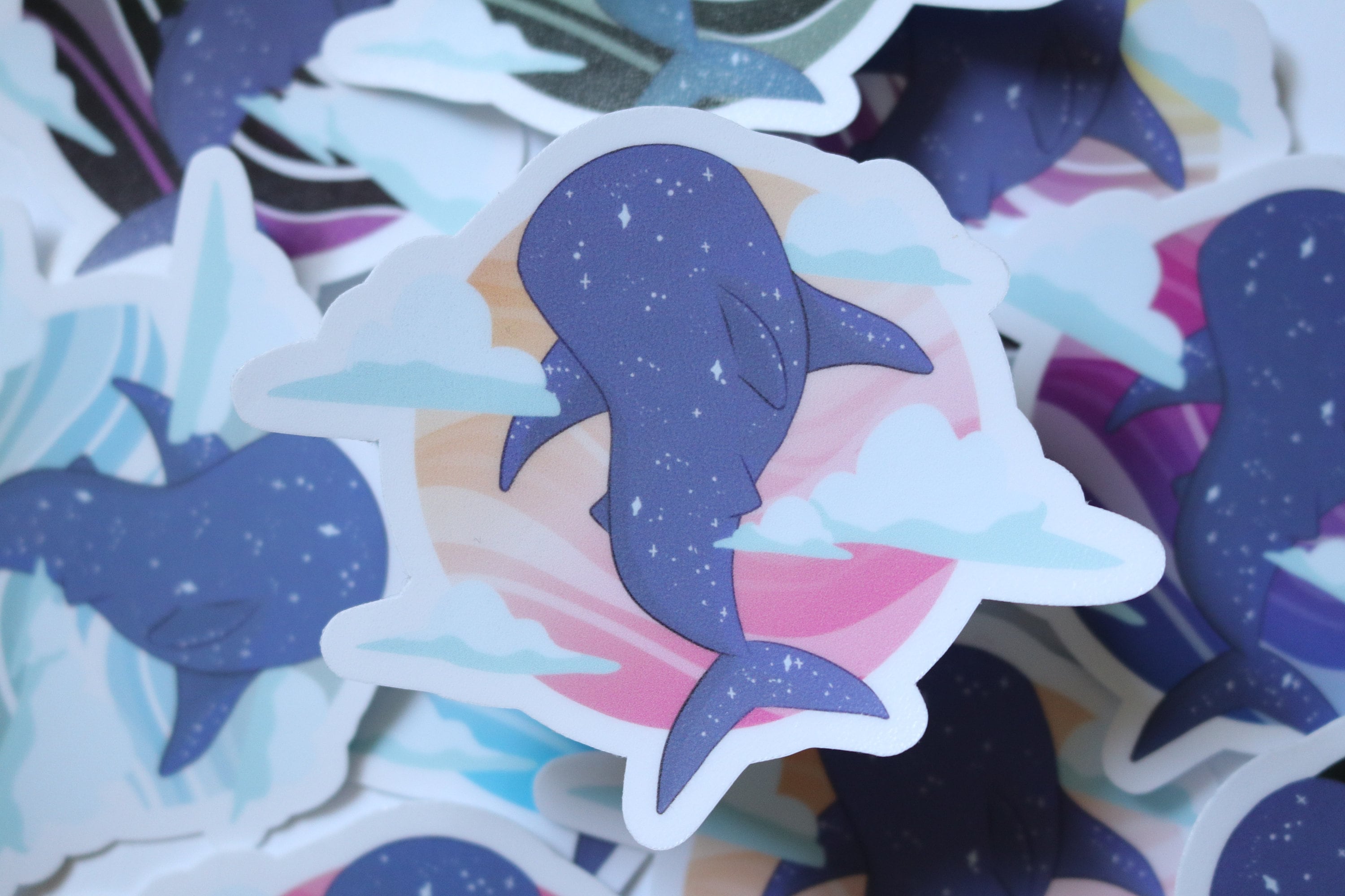 Lesbian Pride Whale Stickers LGBT Gay Sea life Whale | Etsy