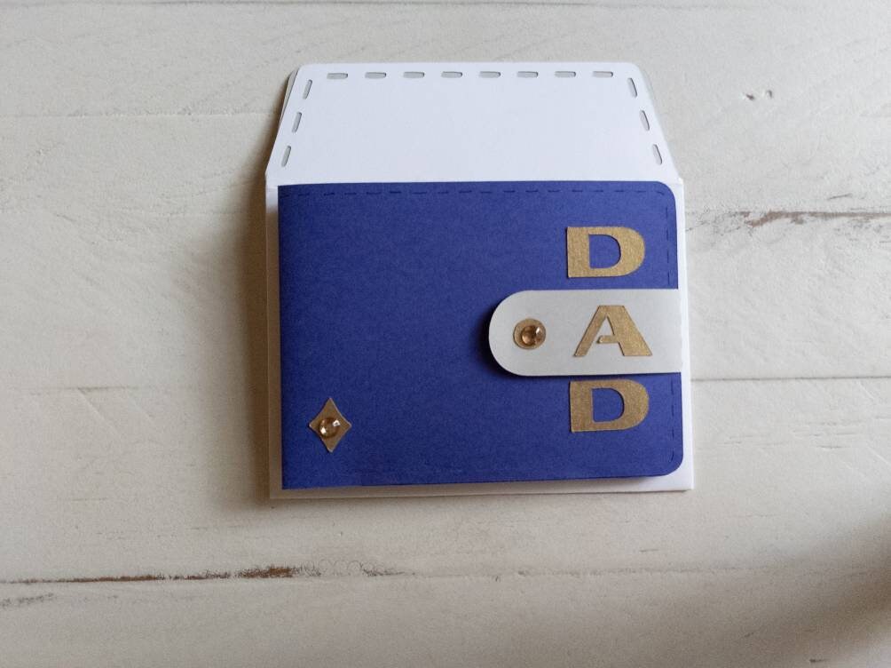Dad's Wallet Gift Card Holder - Etsy