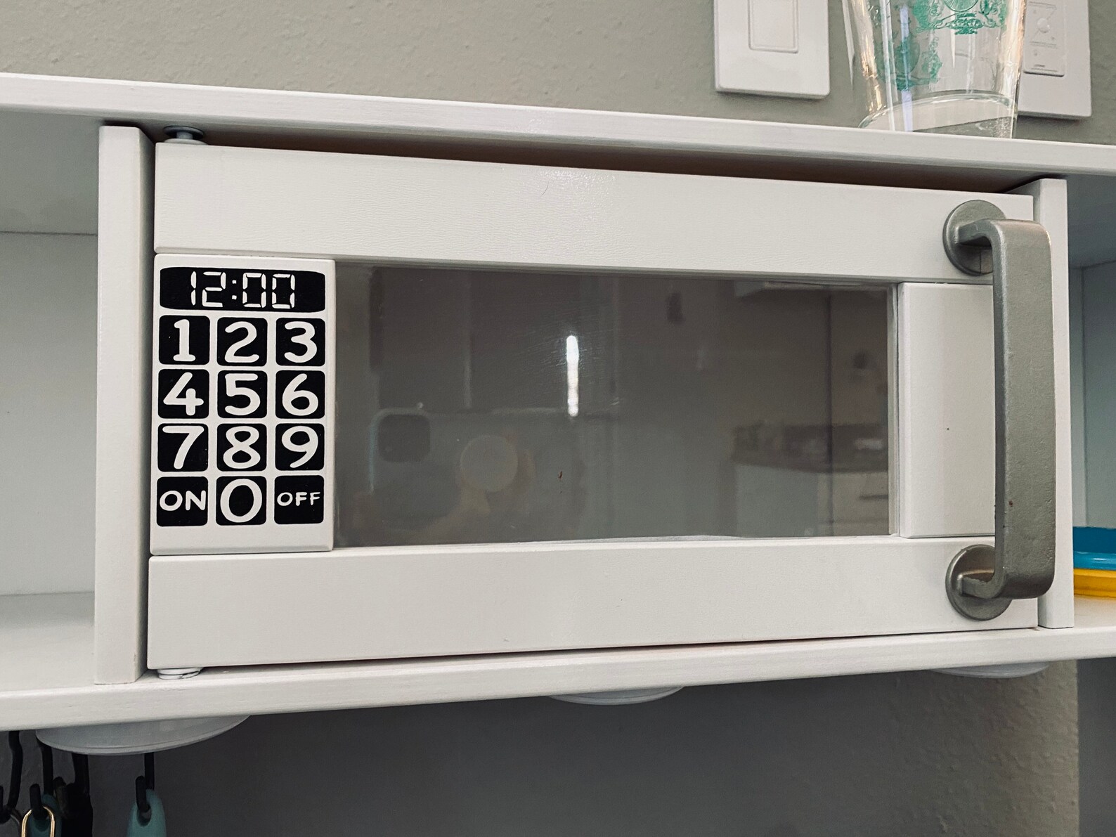 Microwave Sticker/decal for IKEA DUKTIG Play Kitchen - Etsy