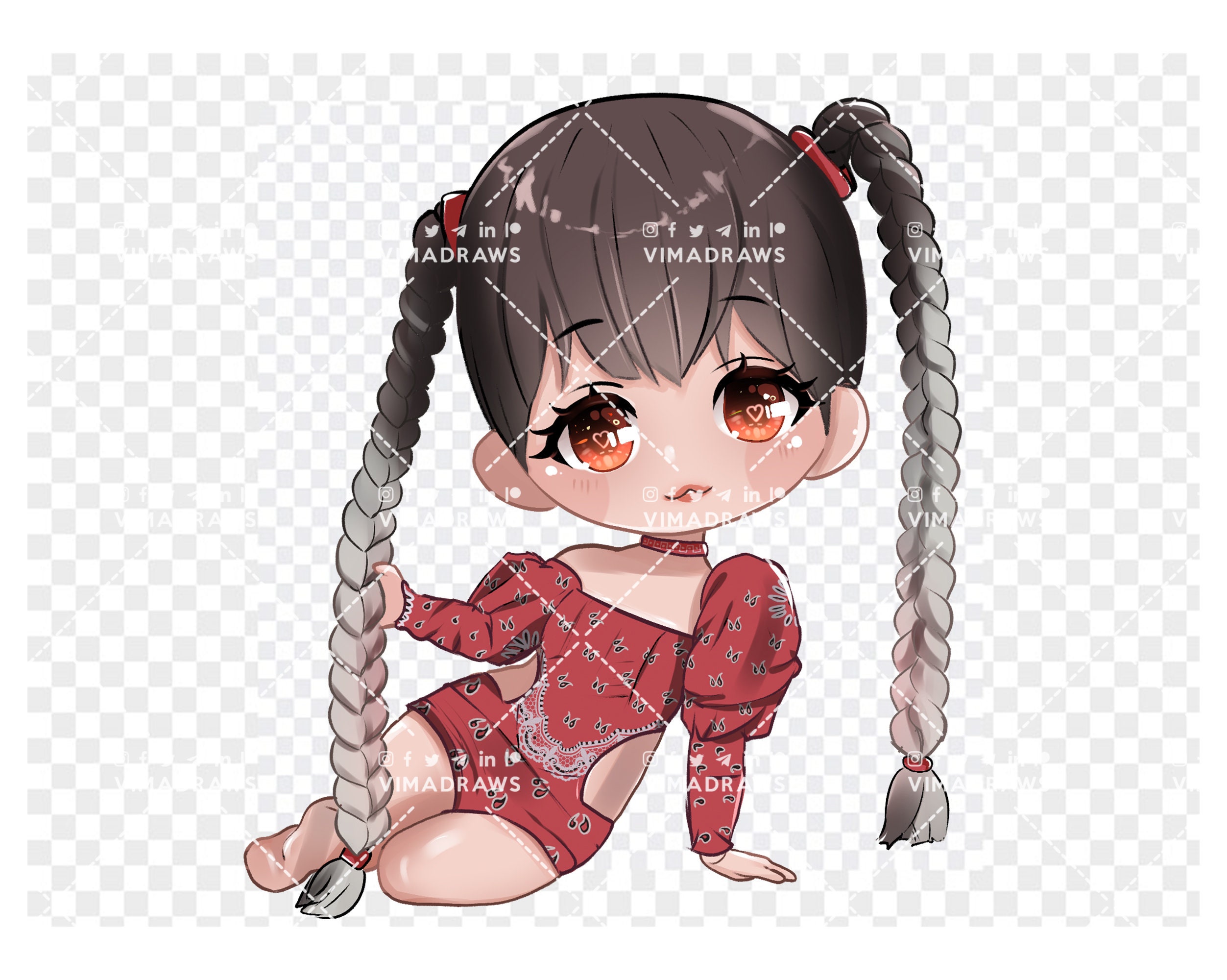 Blackpink Lisa Inspired lalisa Cute Drawing | Etsy India