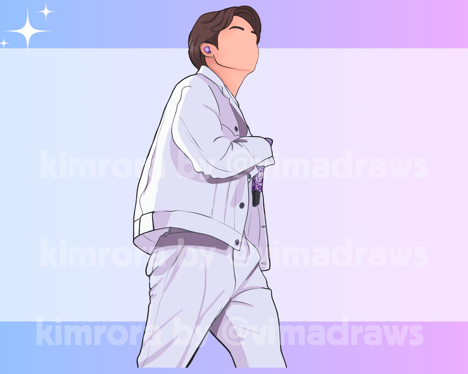 Kpop Korean Band BTS Sublimation Faceless BTS Designs | 7 PNG ...