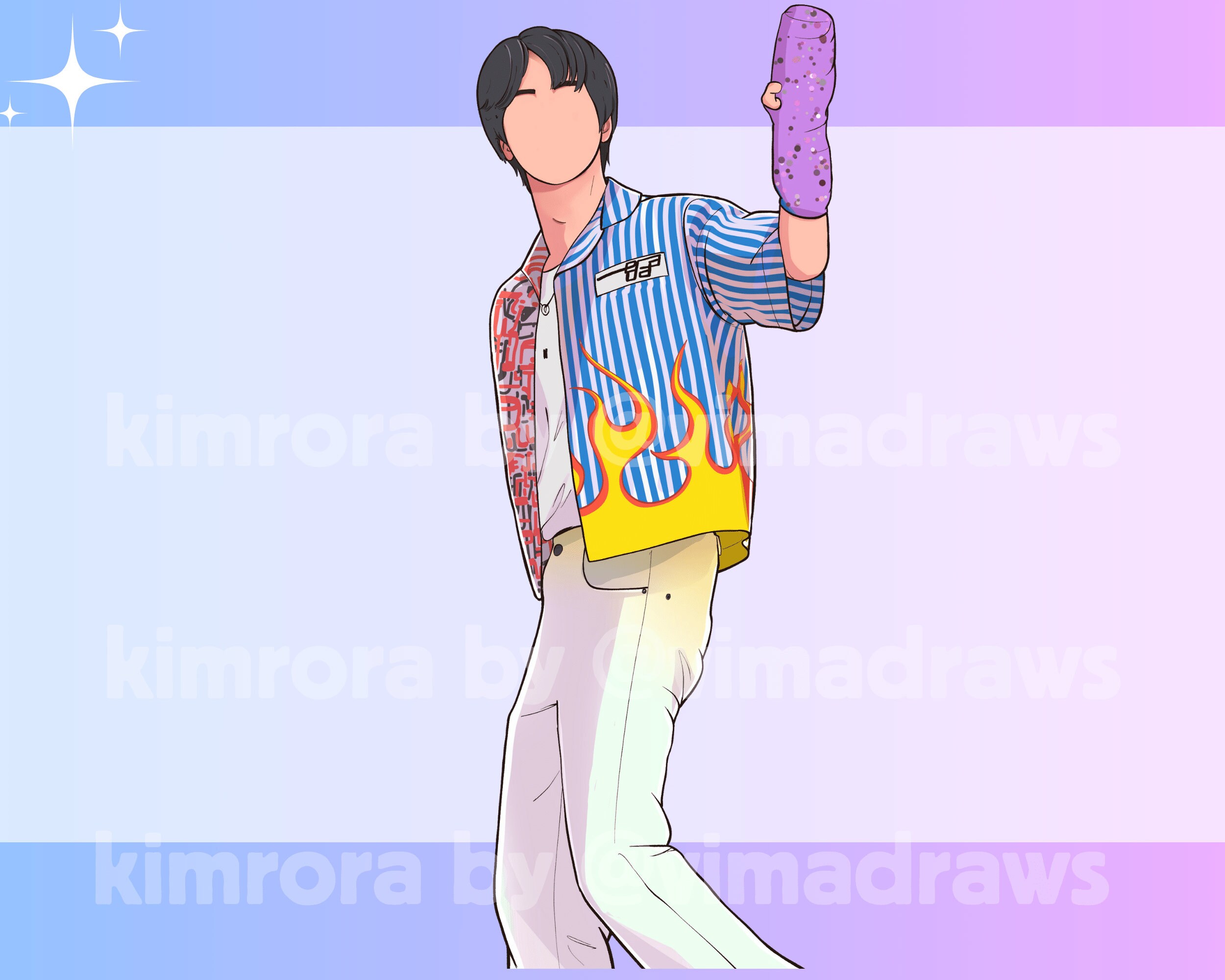 Diseños de sublimación de la banda coreana Kpop BTS sin rostro / 7 ...