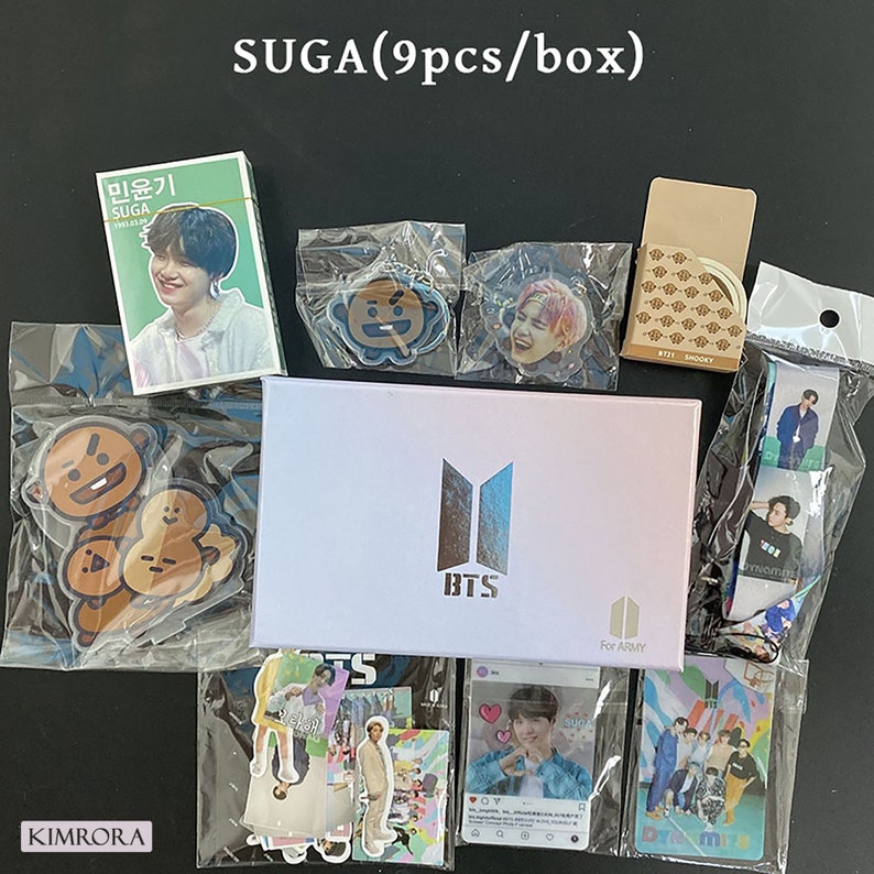 BTS individual Gift Box Mystery Gift Box Subscription Box | Etsy