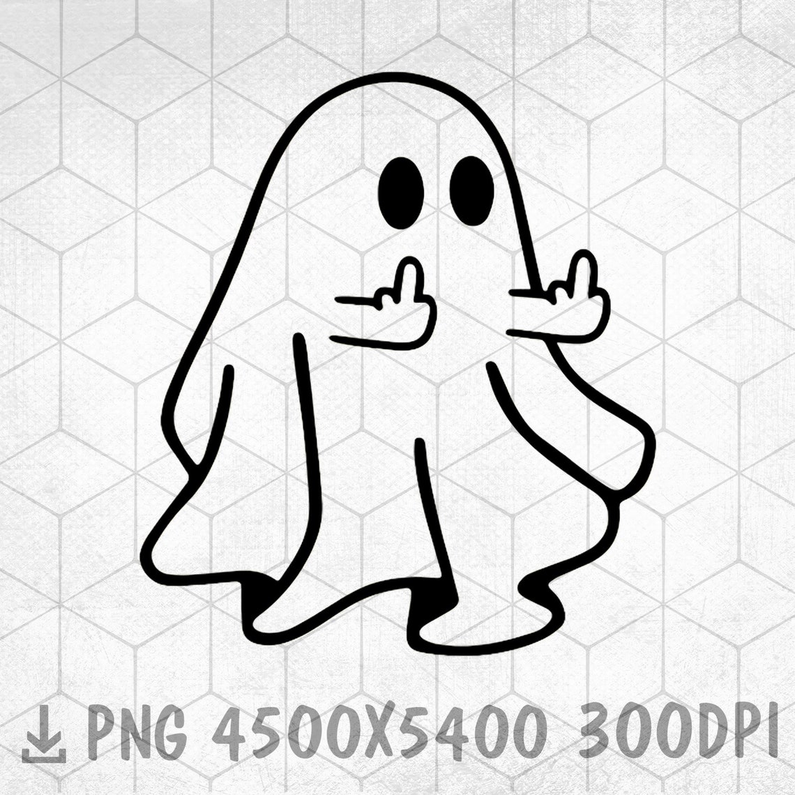 Geist Mittelfinger Png Lustiger Geist Png Halloween Geist - Etsy.de