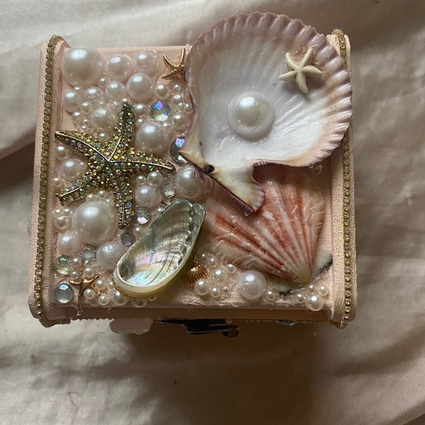 Seashell Jewelry Box - Etsy